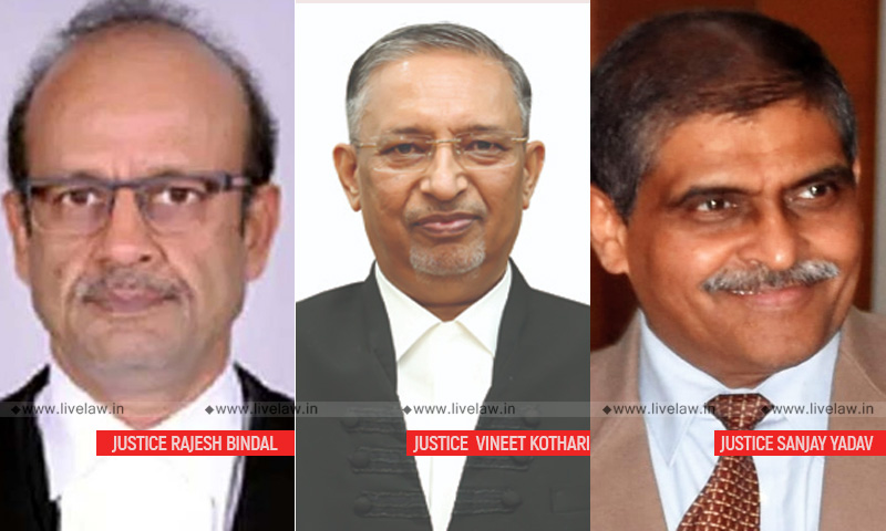 Central Govt. Notifies Transfer Of Justices Rajesh Bindal, Sanjay Yadav ...