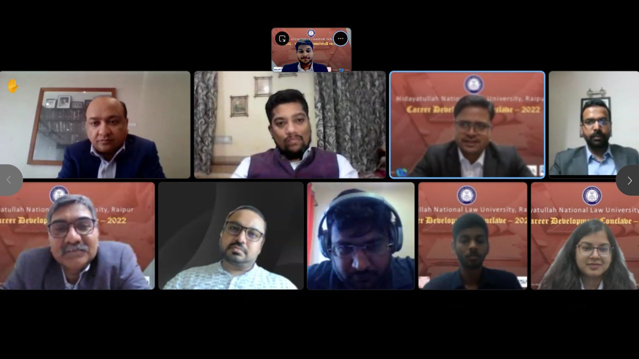 HNLU, Career Development Conclave