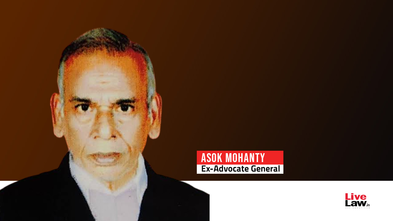 Orissa High Court Refuses To Discharge Ex-Advocate General Ashok ...