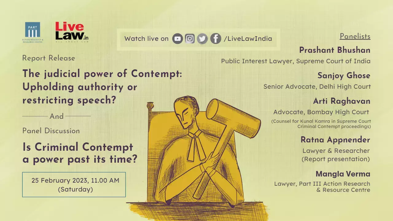 "Is Criminal Contempt a Power Past it's Time? Summary of Panel Discussion