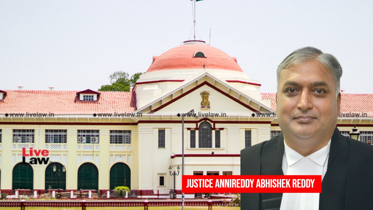Centre Notifies Transfer Of Justice Annireddy Abhishek Reddy From ...