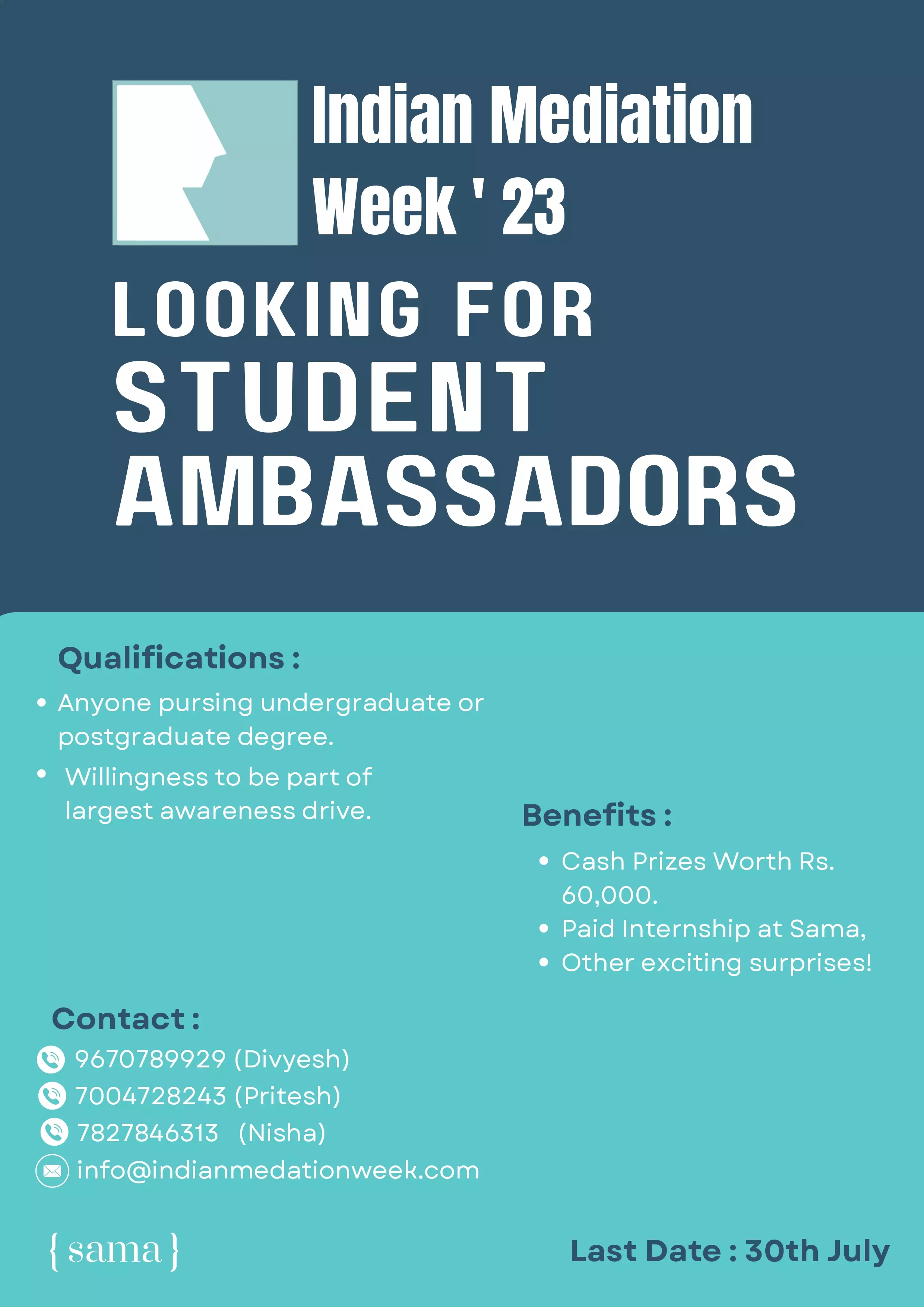 SAMA, Indian Mediation Week, ADR