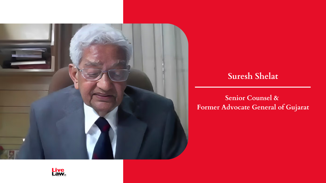 Gujarat's Ex-Advocate General Suresh Shelat Passes Away At 85