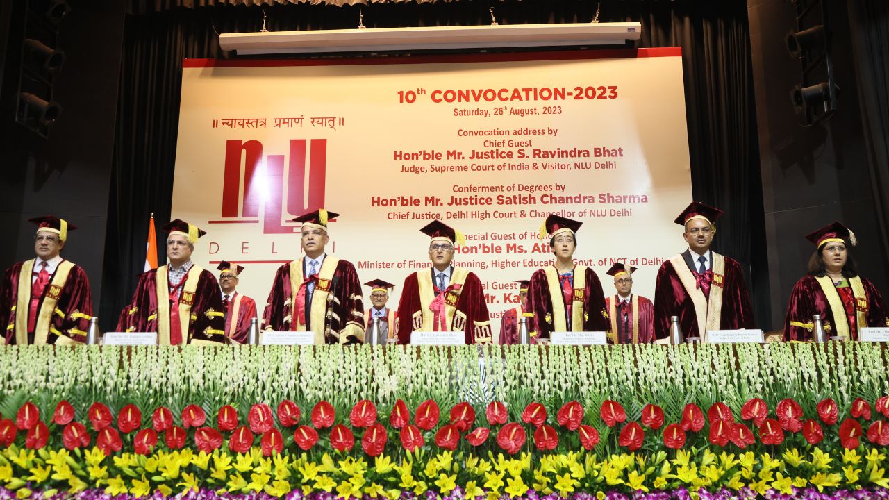 National Law University Delhi, Convocation