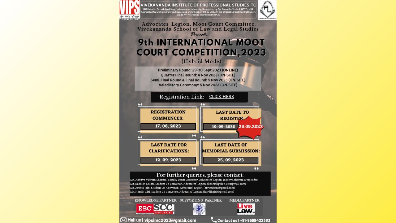 International Moot Court Competition, VIPS