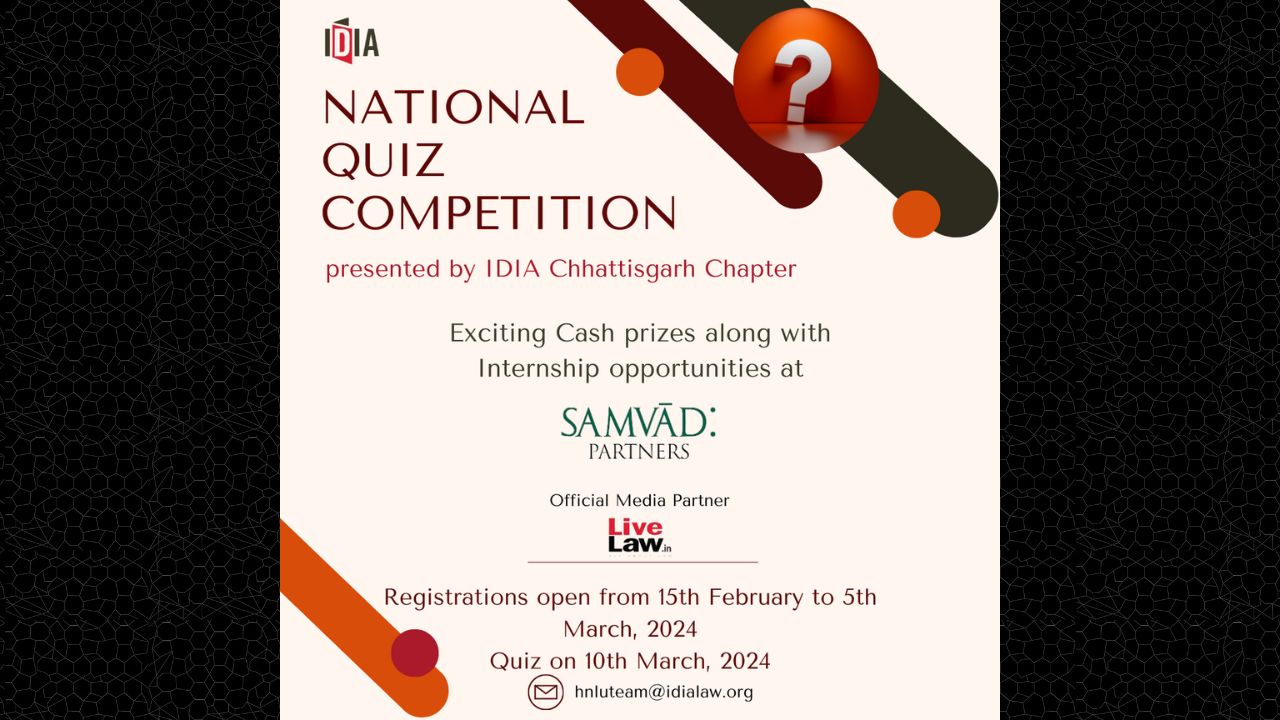 IDIA, National Quiz Competition