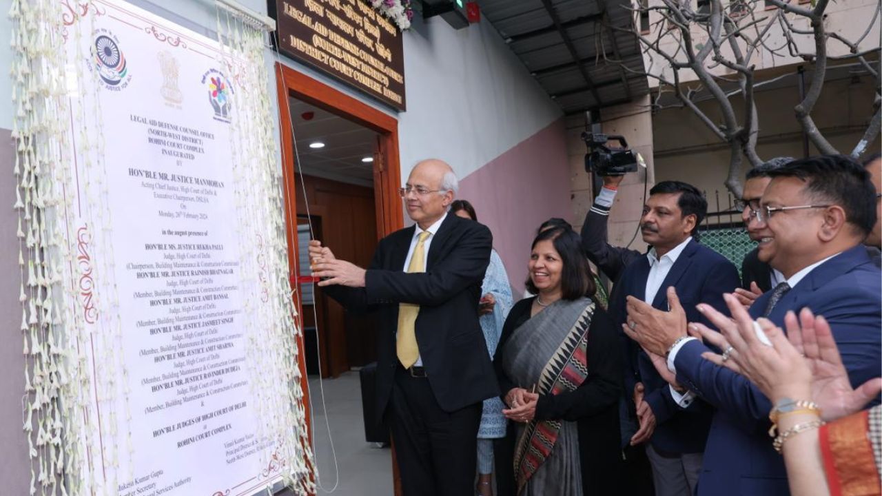 DSLSA, Inaugural Ceremony, Legal Aid Defence Counsel System, Rohini ...