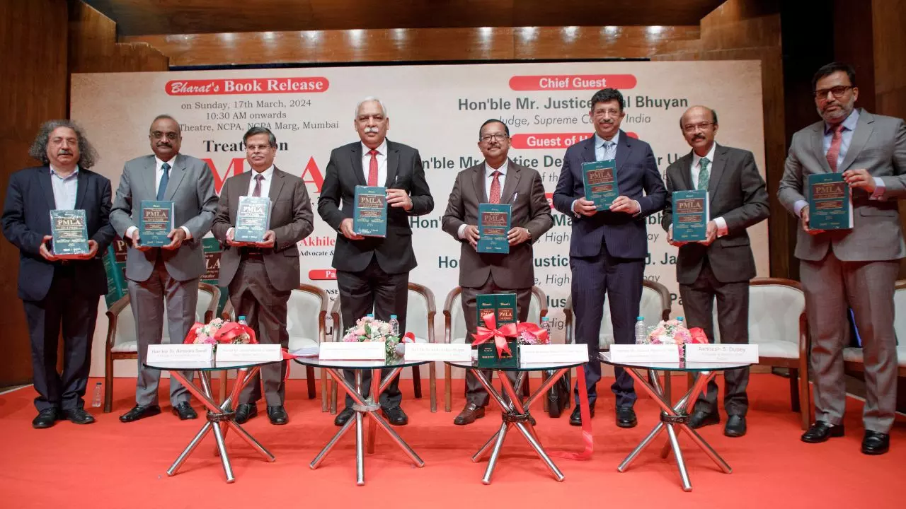 PMLA, Justice Bhuyan, Book Launch "Treatise On PMLA – Law And Practice ...