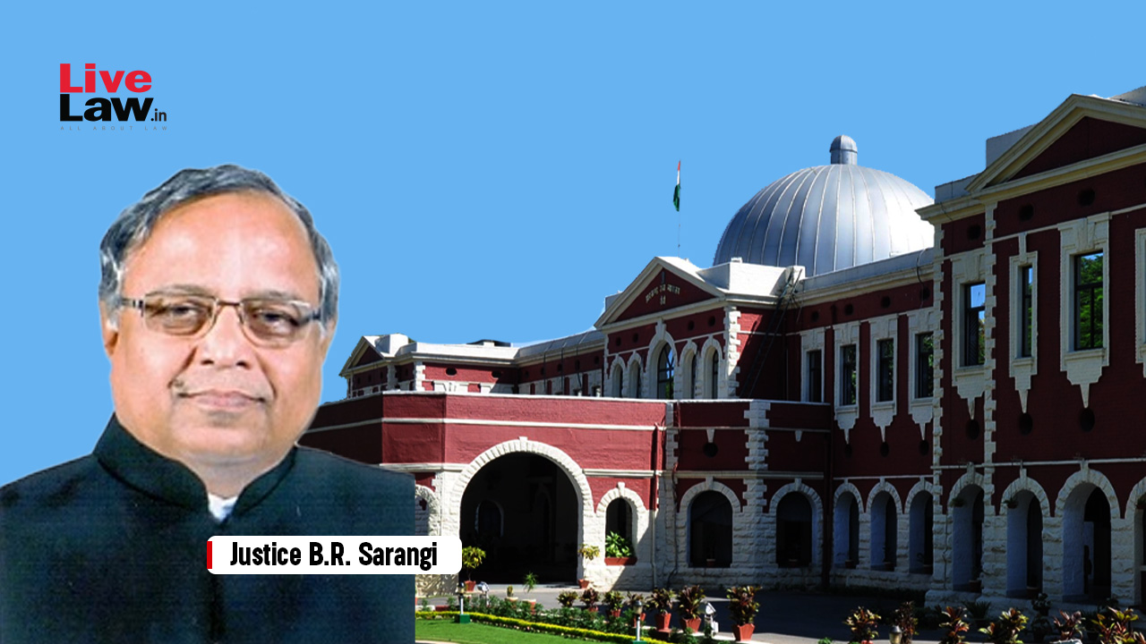With Less Than A Month To Retire, Justice BR Sarangi Appointed As Chief ...