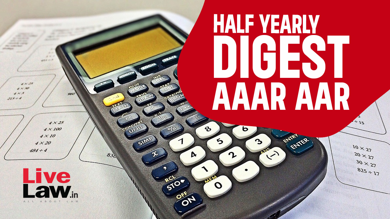 AAAR & AAR Half Yearly Digest: January To June 2024