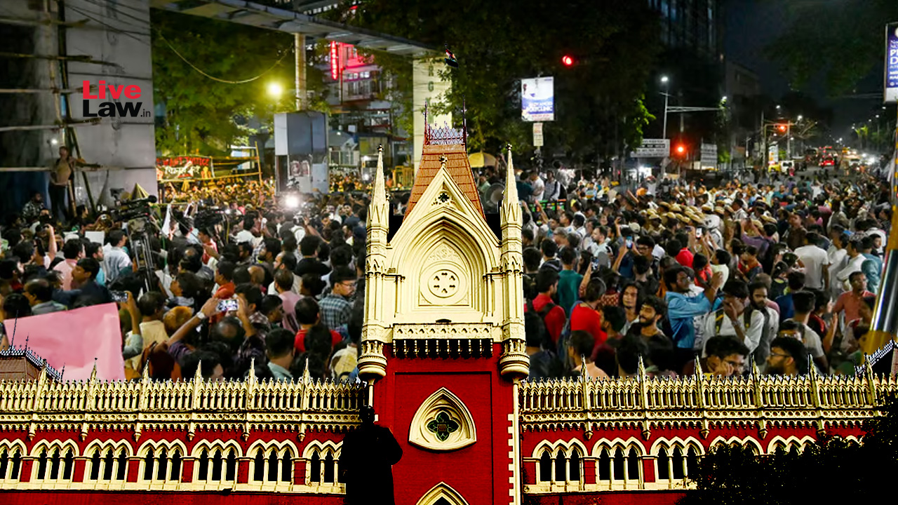 [RG Kar Rape-Murder] Calcutta High Court Allows Sit-In Protest By ...