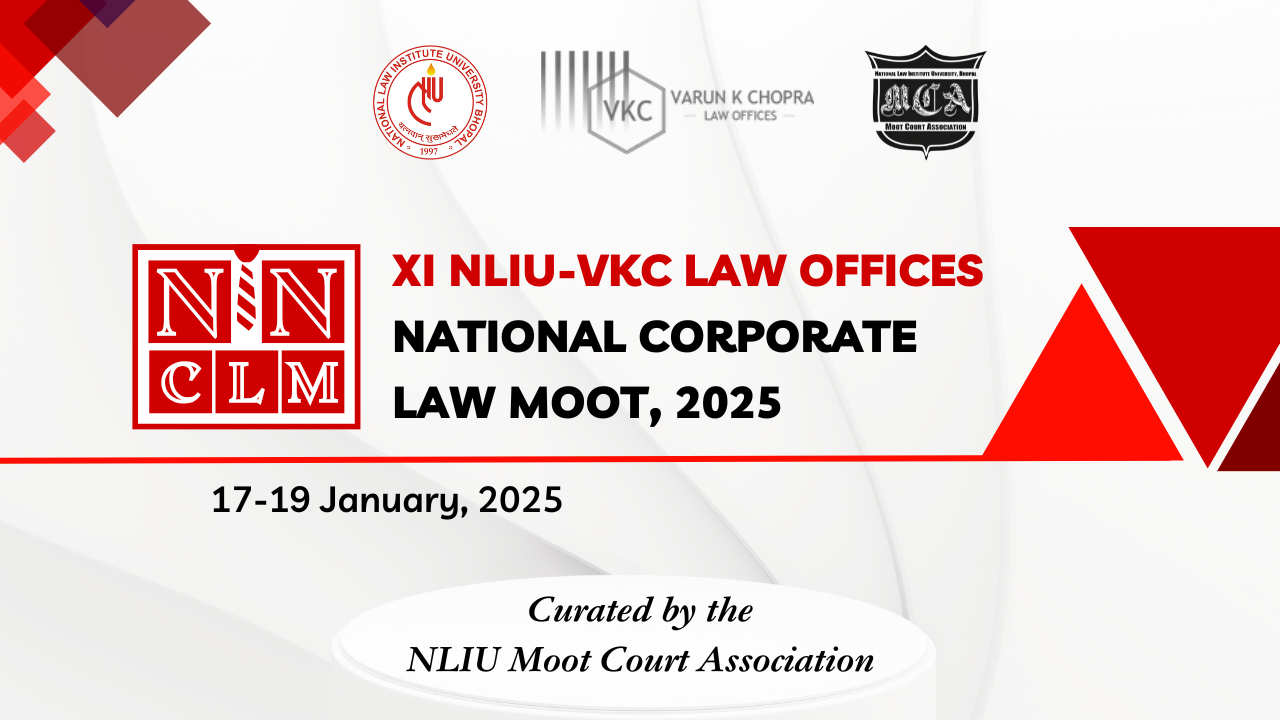 NLIU, VKC Law Offices, National Corporate Law Moot, IBC