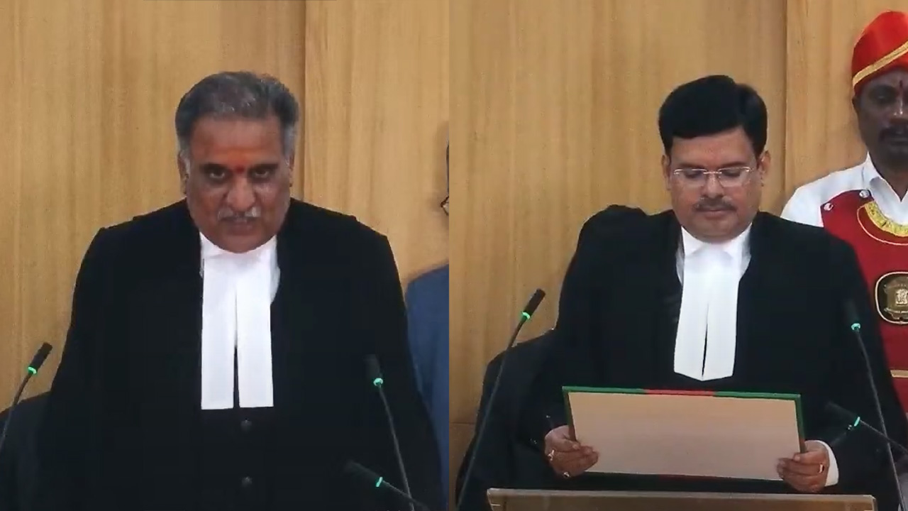 Two Judicial Officers Sworn In As Additional Judges Of Andhra Pradesh ...