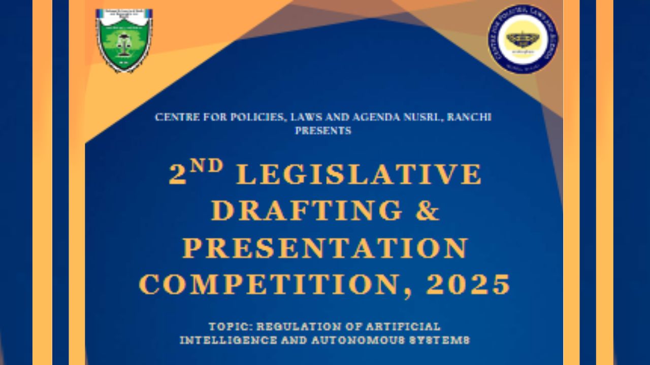 Call For Submissions, 2nd Legislative Drafting, Presentation, Competition, CPLAN, NUSRL, Law School