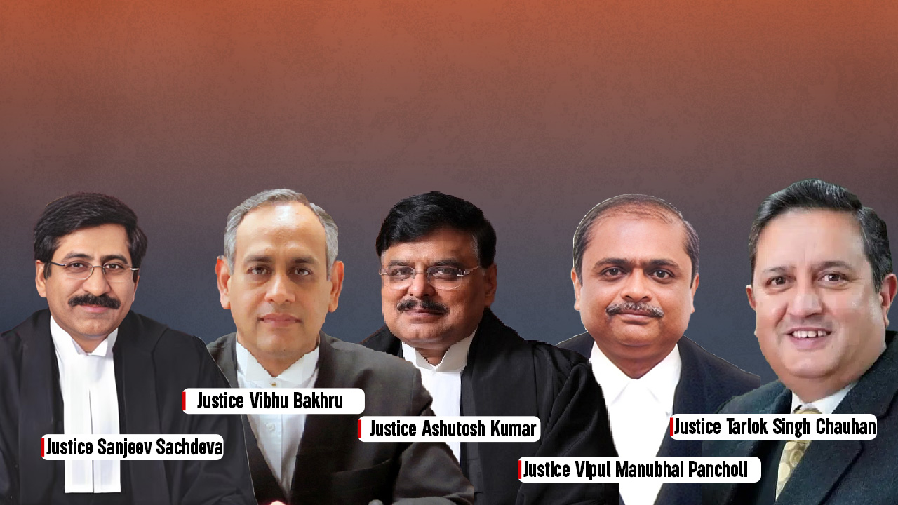 Centre Clears Names Of New Chief Justices For 5 High Courts