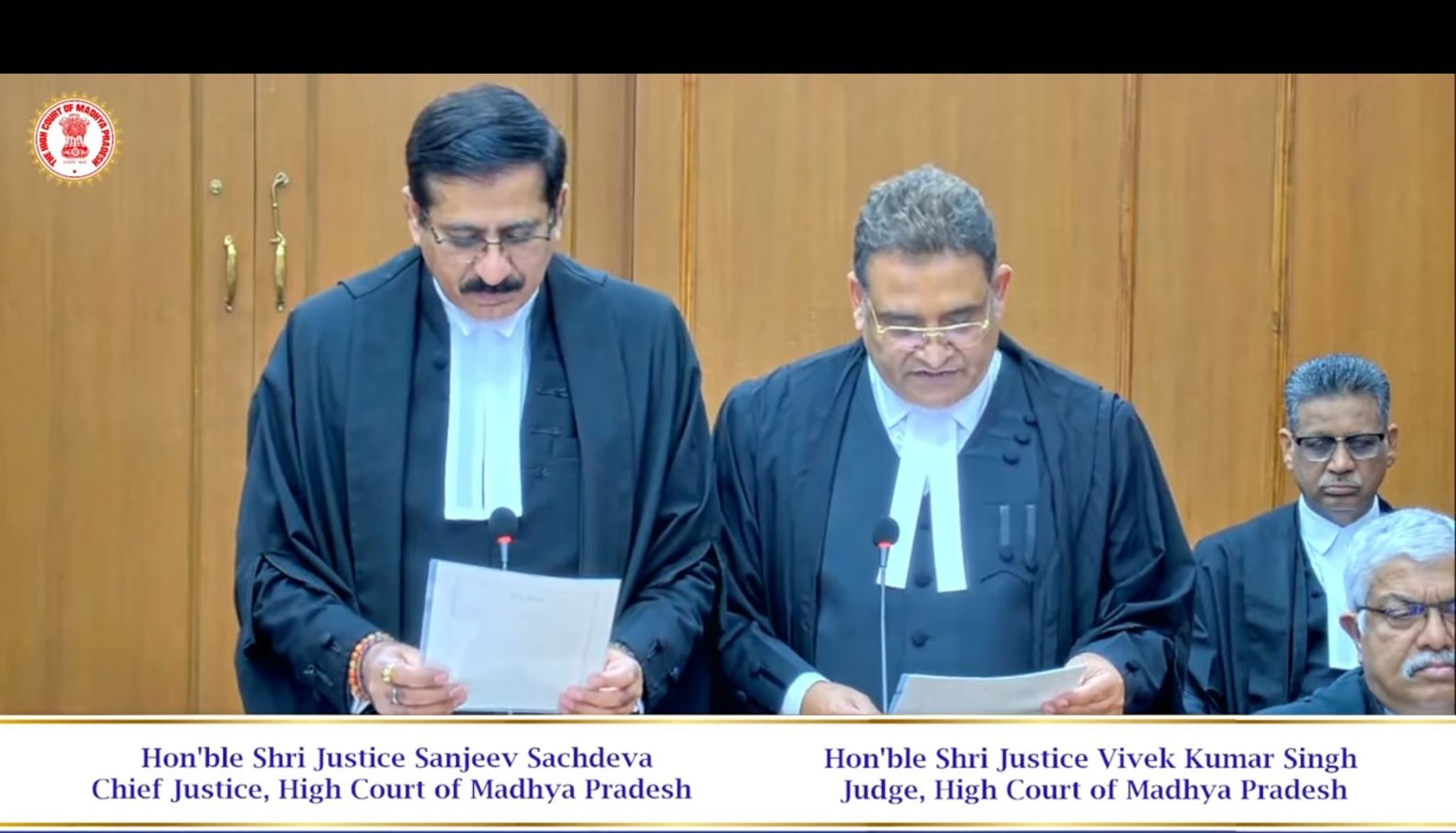 'Wish To Retire From Here': Justice Vivek Kumar Singh Sworn-In As Judge ...