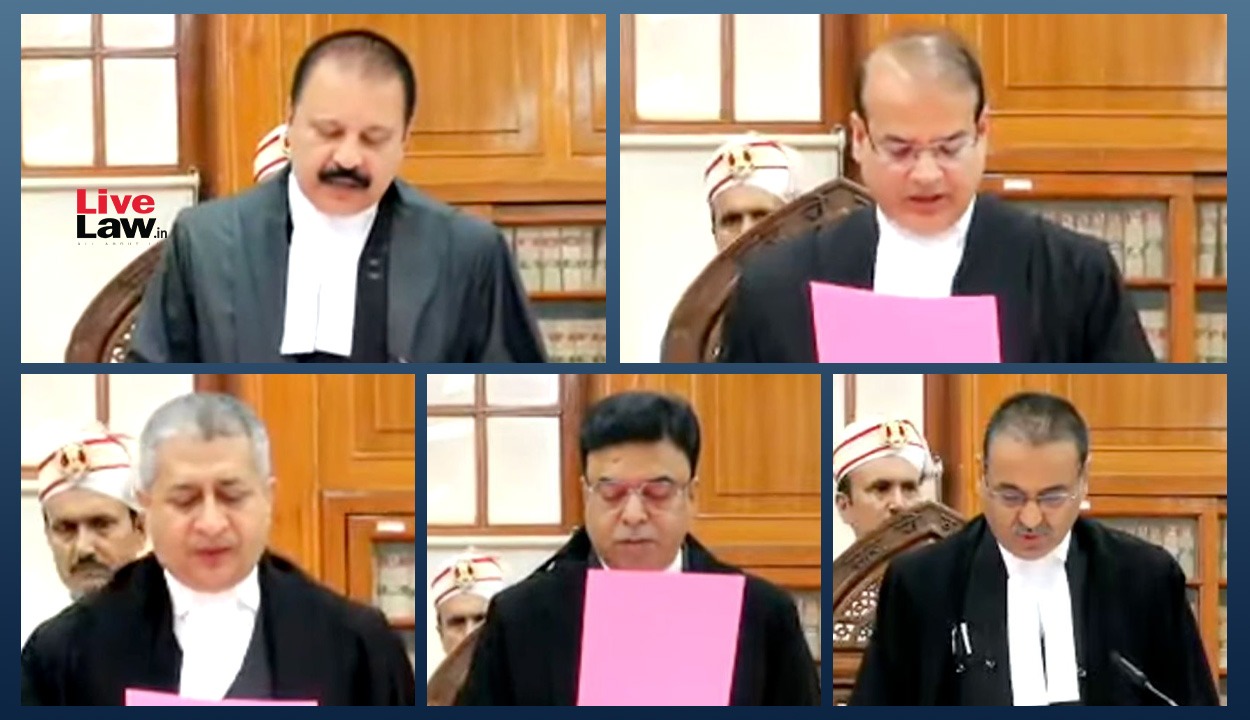 Five Judicial Officers Take Oath As Judges Of Allahabad High Court ...