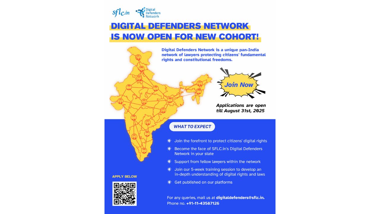 SFLC.in, Digital Defenders Network