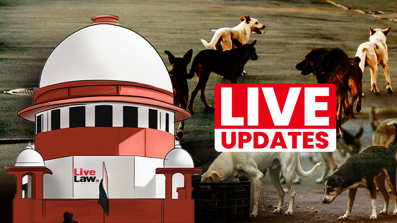 Stray Dogs Case : Live Updates From Supreme Court