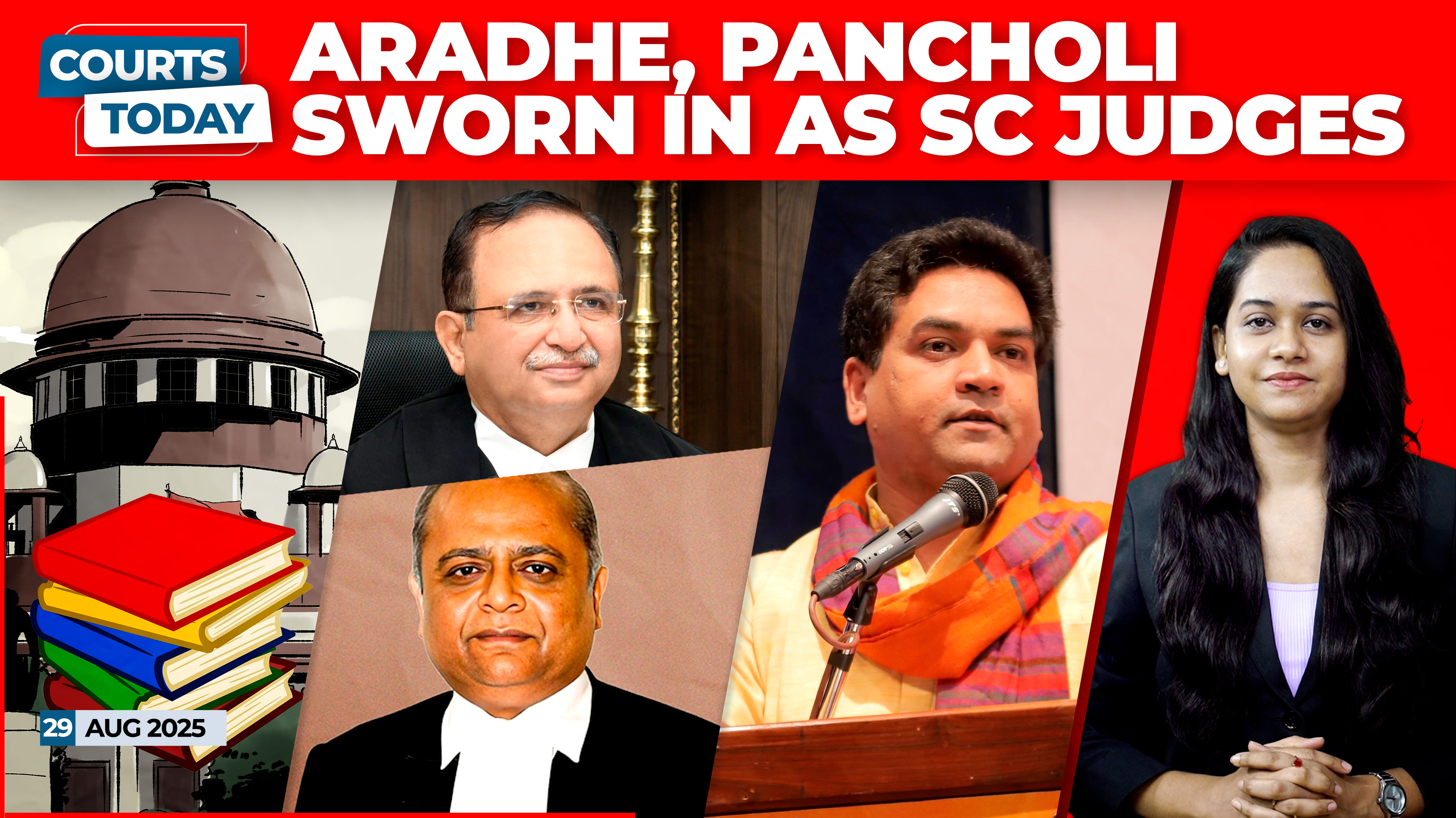 Justices Alok Aradhe & Vipul Pancholi | POSH Act | SIR | Delhi LG ...