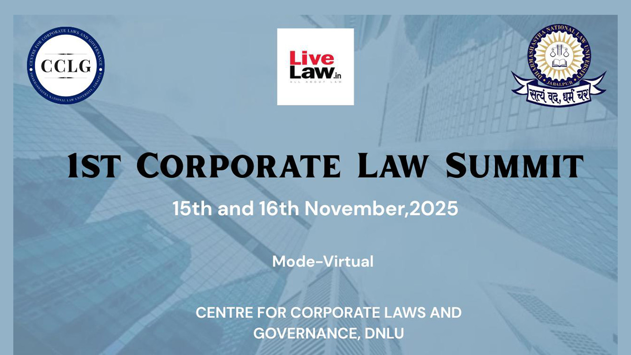 CCLG, DNLU Jabalpur Organised Corporate Law Summit 2025