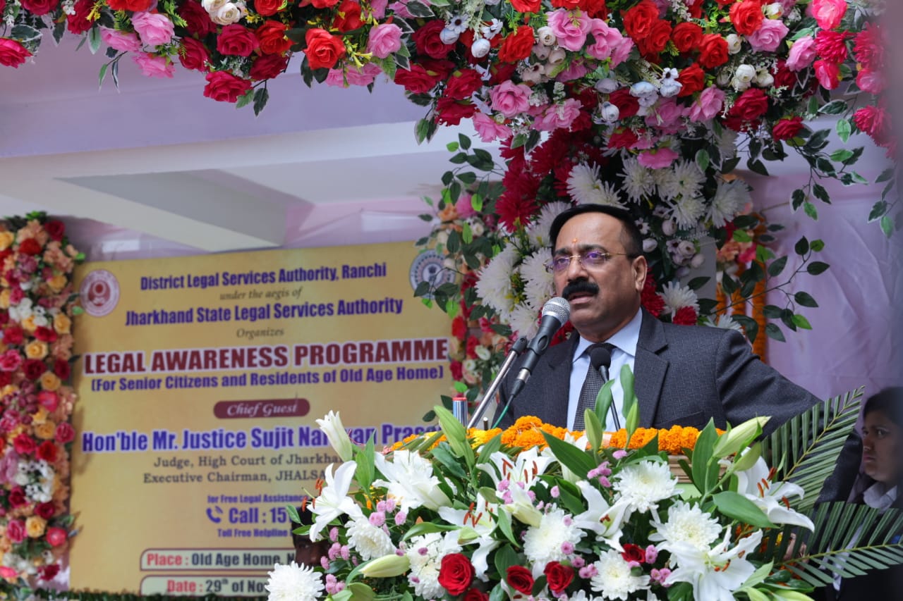 'Serving Elderly Is Like Serving God': Jharkhand High Court's Justice ...