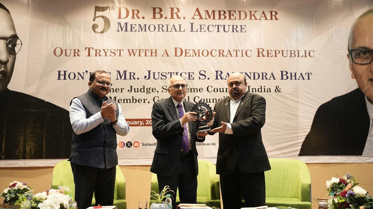 Justice Ravindra Bhat Delivers 5th Dr. B.R. Ambedkar Memorial Lecture ...