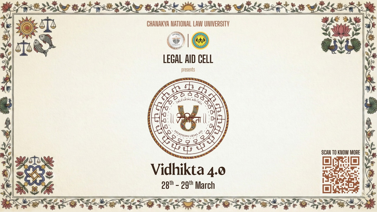 CNLU Patna Announces VIDHIKTA 4.0 – India's Largest Legal Aid Fest